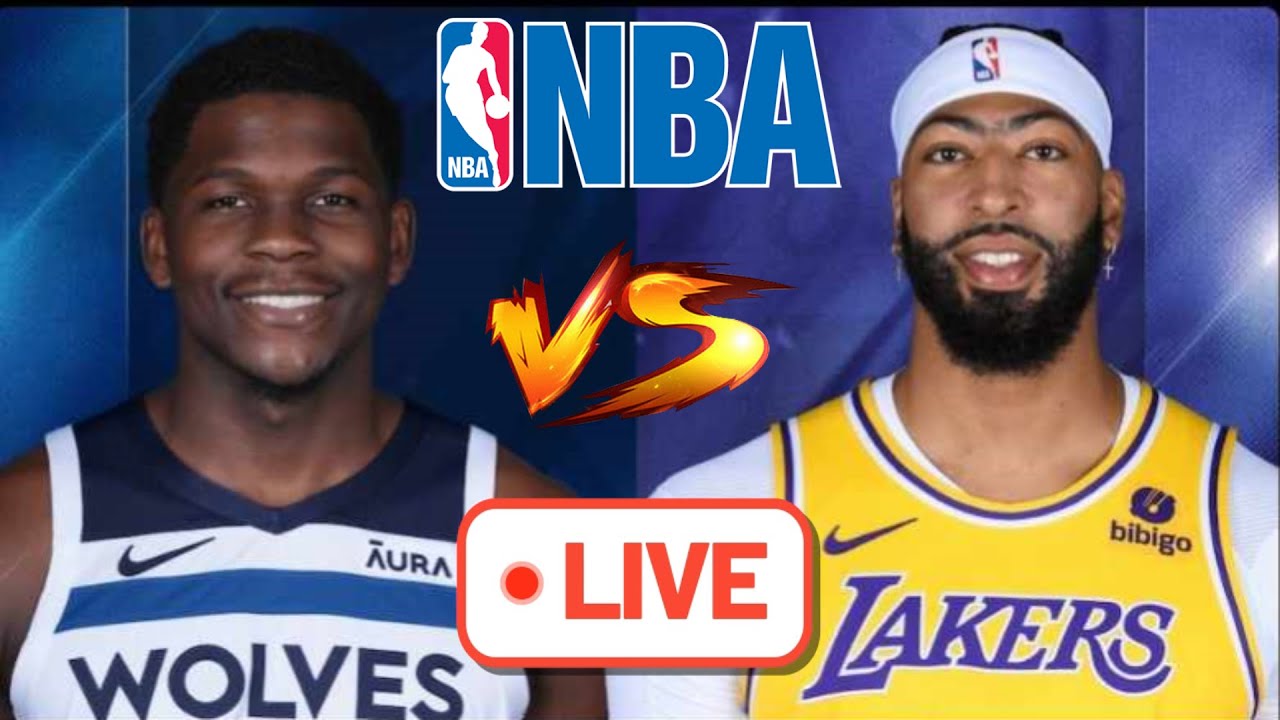 Los Angeles Lakers vs Minnesota Timberwolves NBA Live Play by Play ...