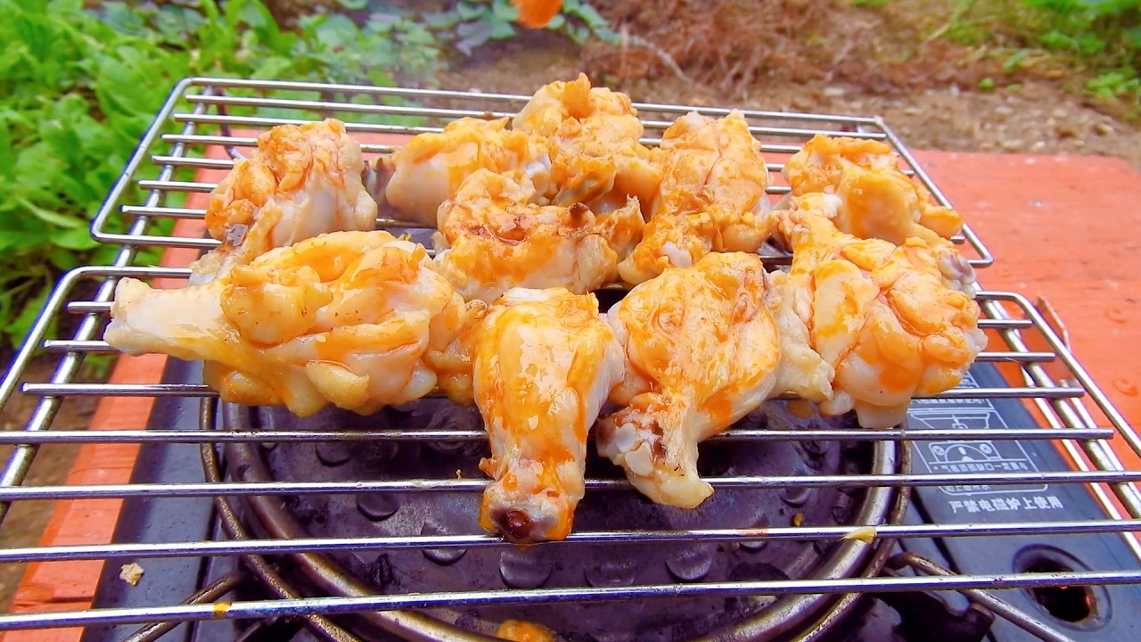 Unveiling The Mystery: Succulent Red Oil-roasted Chicken Legs! - YouTube