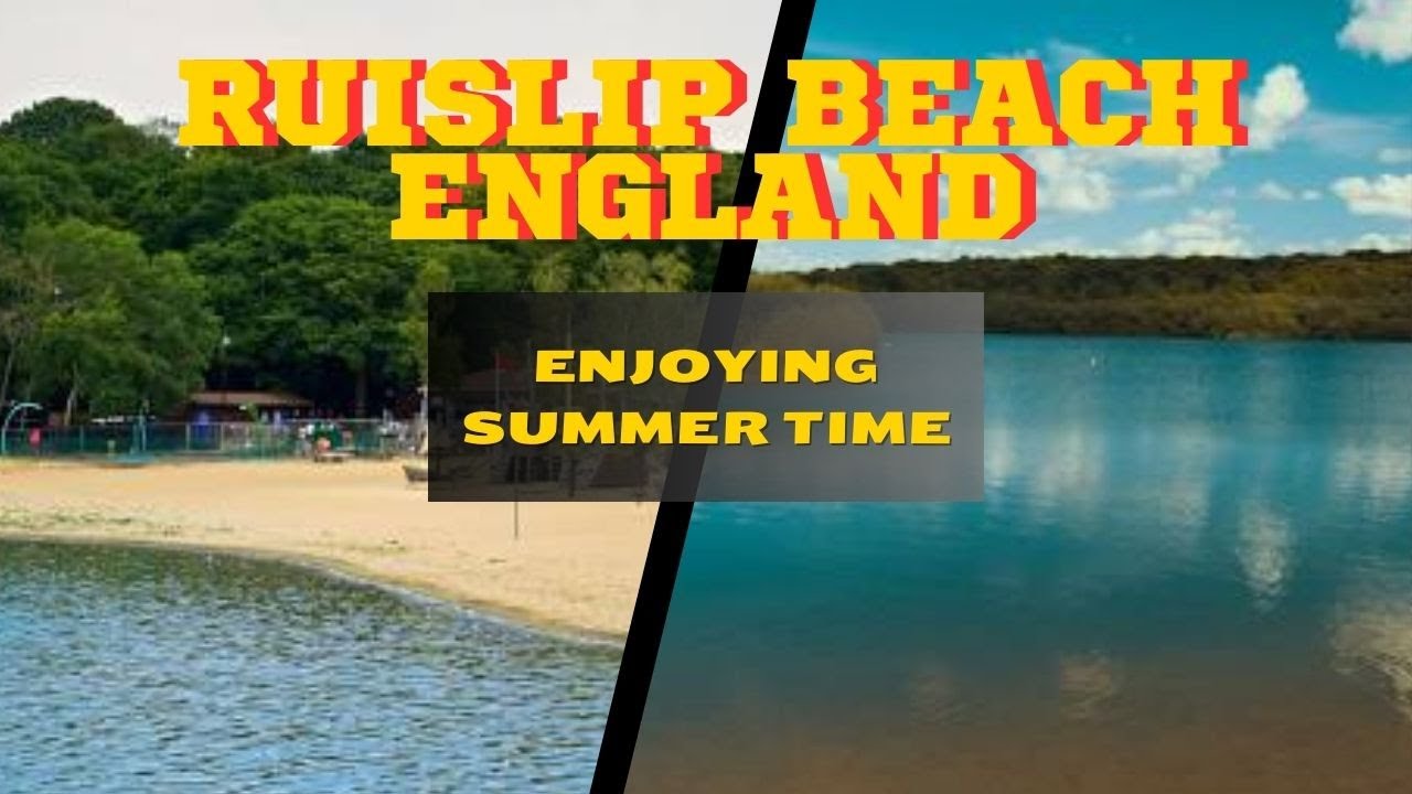 Ruislip Lido Beach Fun | Kid's Summer Adventure! | Splashing and ...