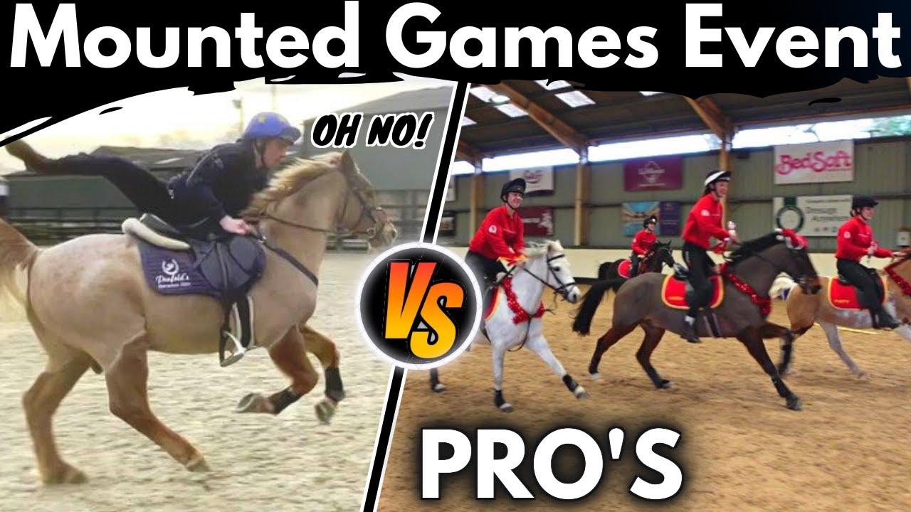 MOUNTED GAMES EVENT! | CRAZY PONY COMPETITION || VLOG 54 - YouTube