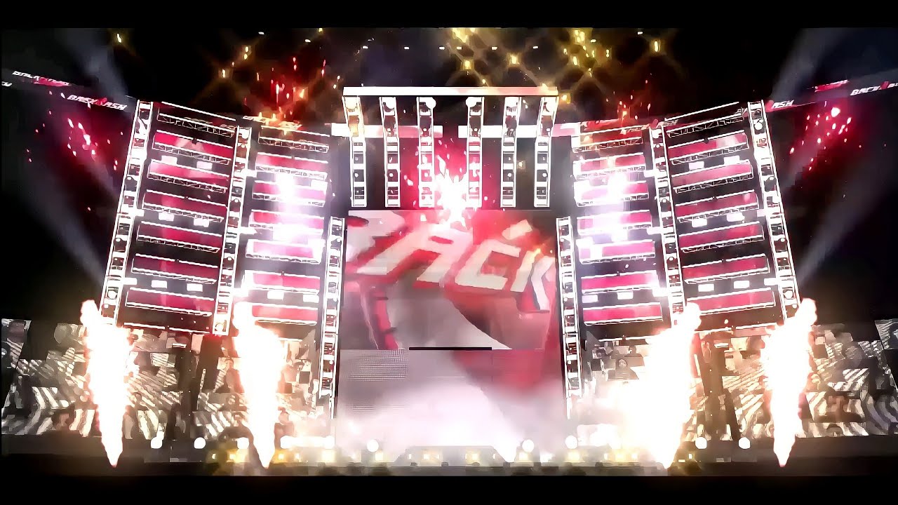Wwe Backlash 2021 Opening Pyro Stage Animation - YouTube