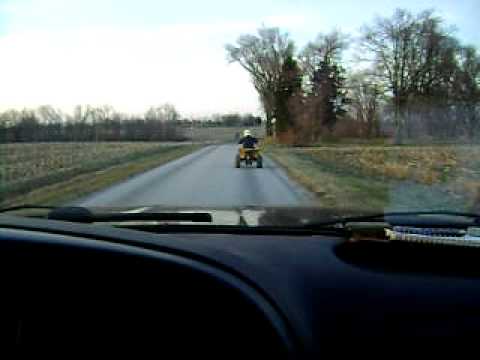 Electric ATV sport model speed test ,50 miles per Hour - YouTube