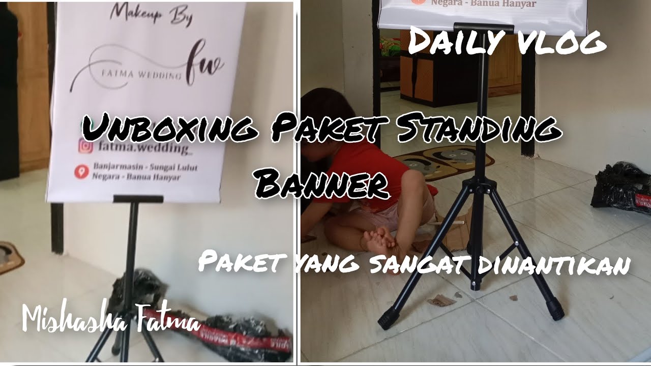 Standing Banner 60 ribuan, murah dan kokoh untuk standing banner nama ...