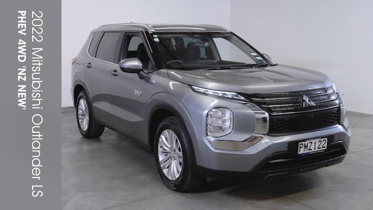 2022 Mitsubishi Outlander LS PHEV/4WD/AT 'NZ NEW' - YouTube