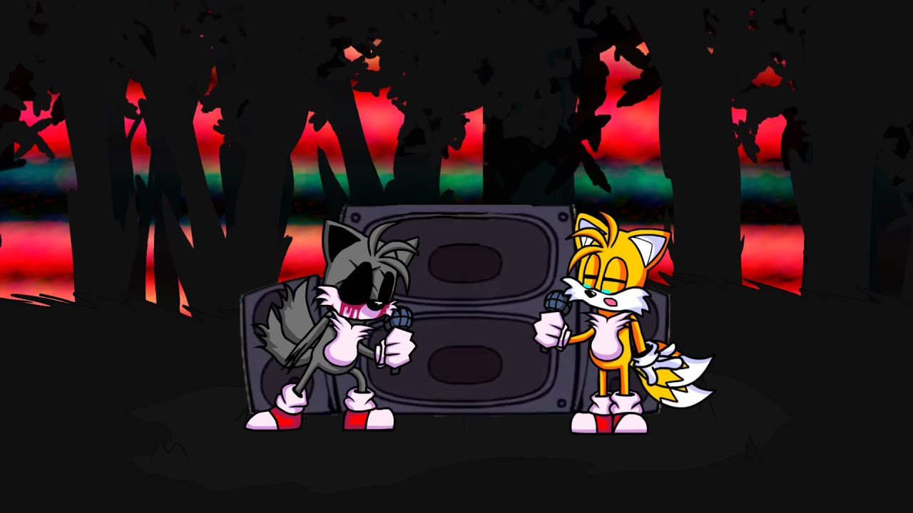 Tails.exe Vs Tails/Tails.exe(Triple Trouble Tails Part X Chasing) FNF ...