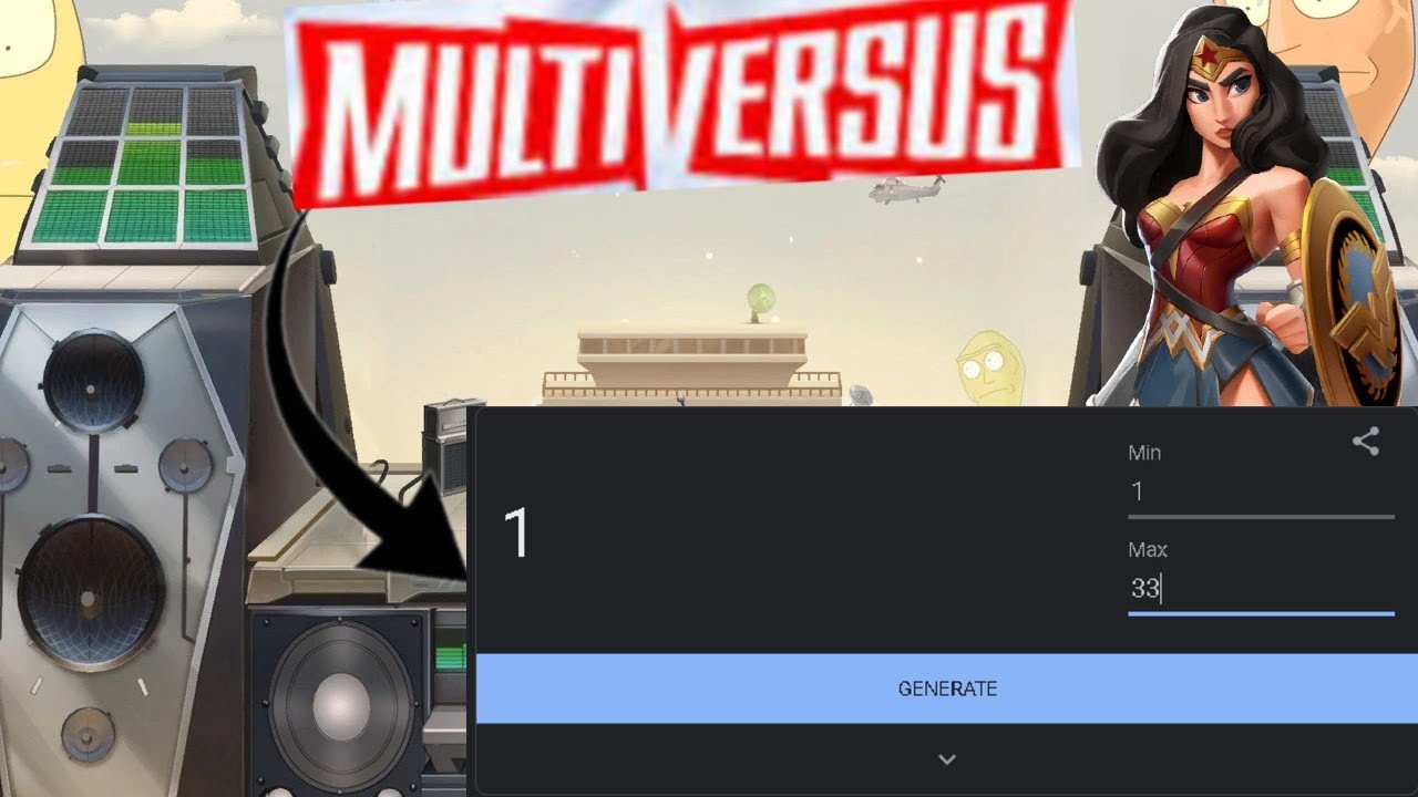 letting a random number generator choose my Character in Multiversus ...