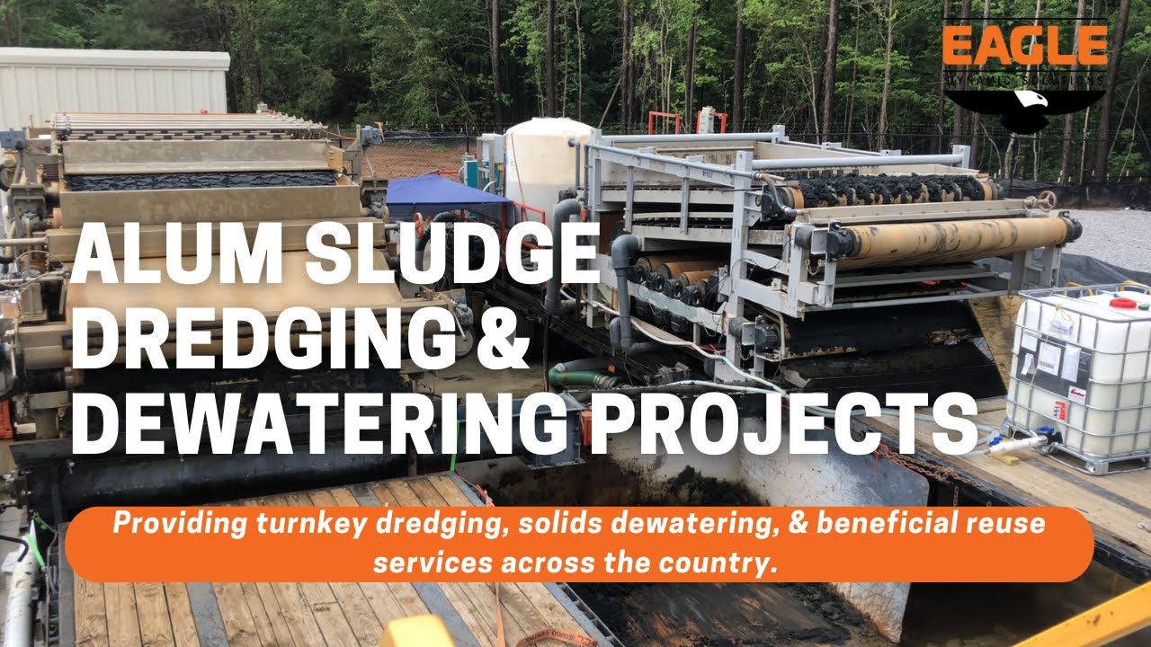 Alum Sludge Dredging - Eagle Dynamic Solutions - YouTube