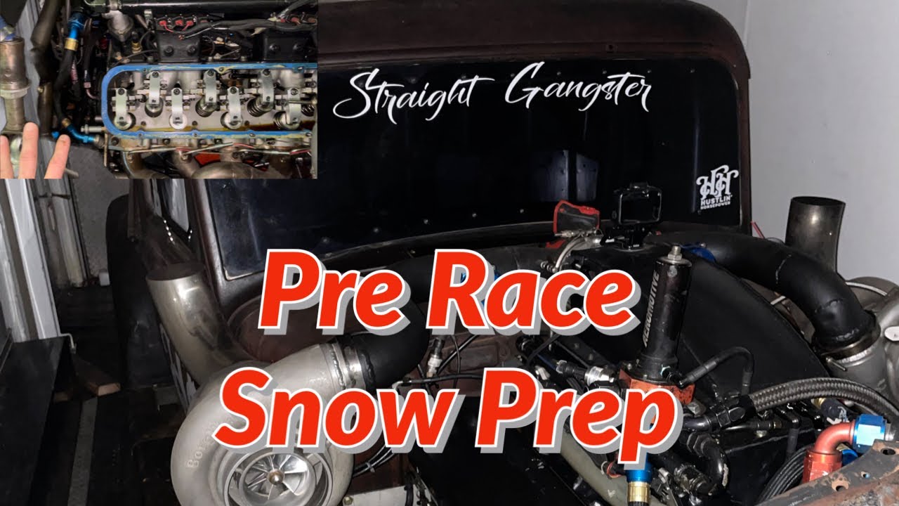 Turbo Johns Pre Race Snow Prep - YouTube