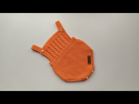 Yazlık Bebek Tulumu Yapılışı