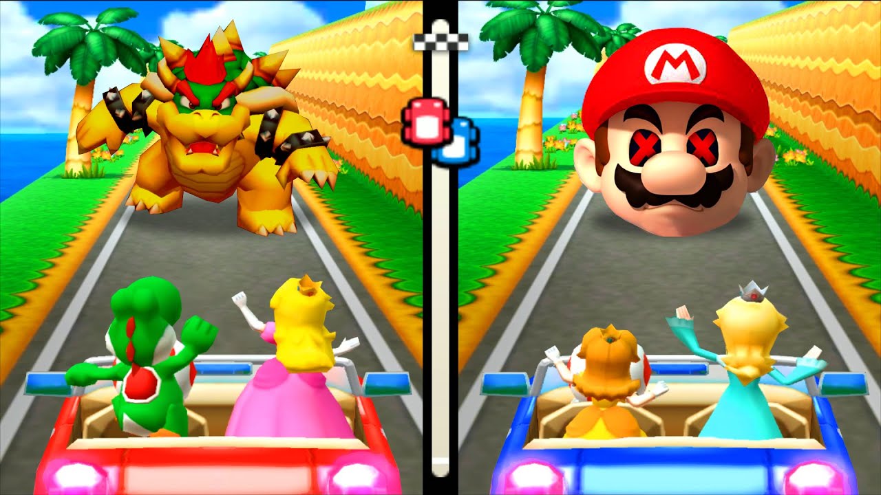 Mario Party: The Top 100 HD - All Skill Minigames With Yoshi - YouTube