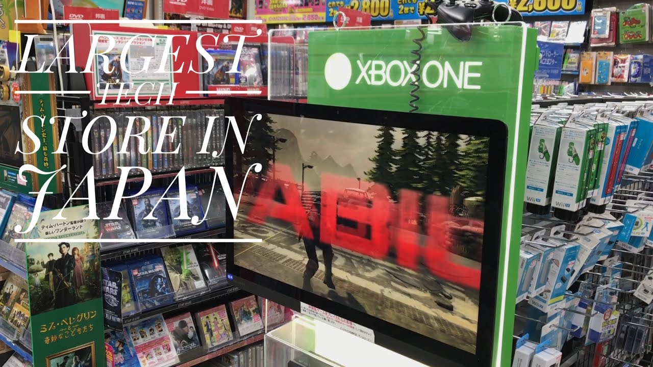 The Largest Tech Store in Japan!! - YouTube