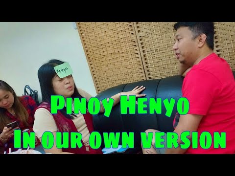 Pinoy Henyo in our own version - YouTube
