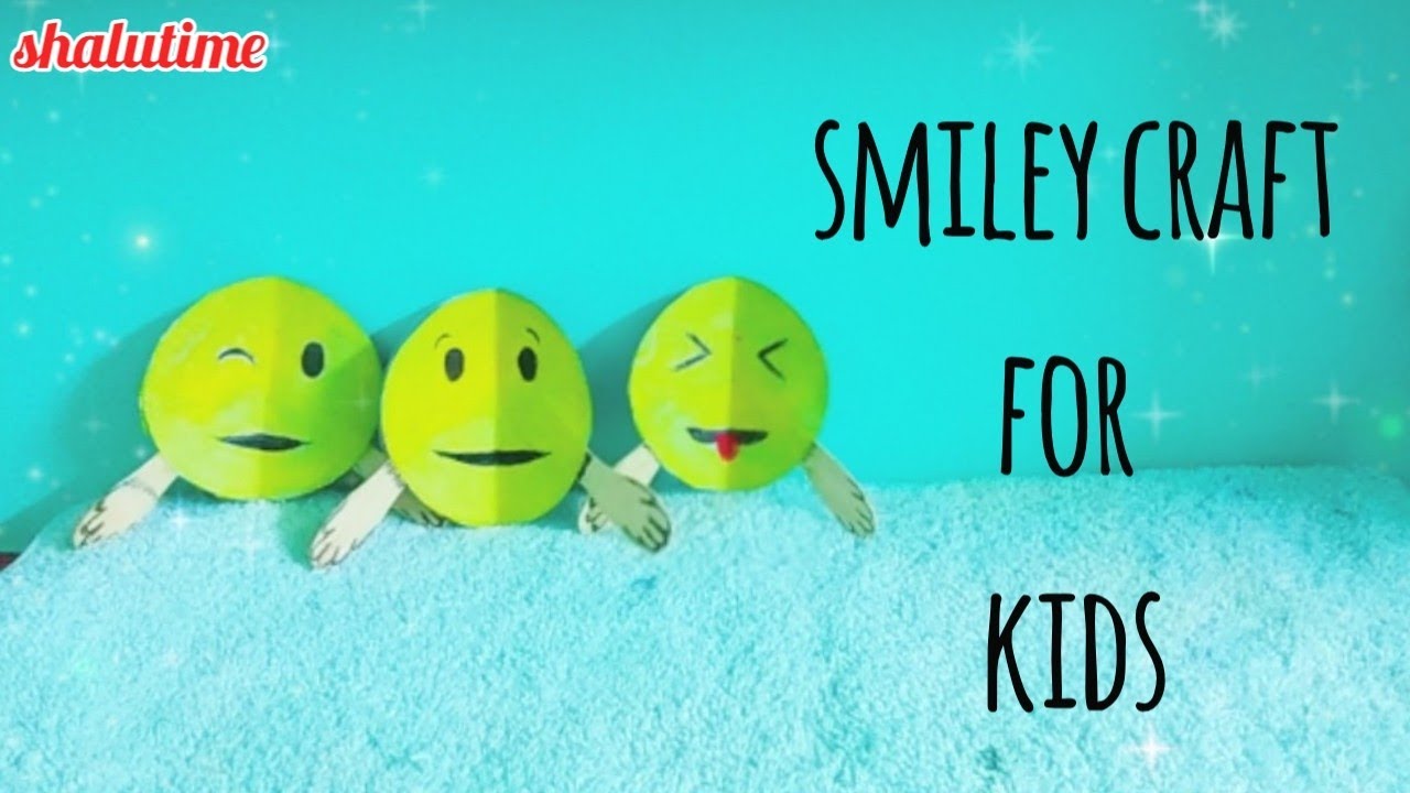 Smiley craft ideas 😍😘😋😂😆 - YouTube
