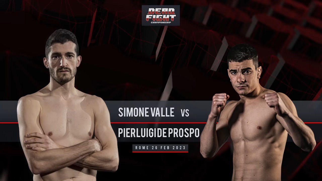 Deadfight Championship "One" | Valle vs De Prospo | Full Fight - YouTube