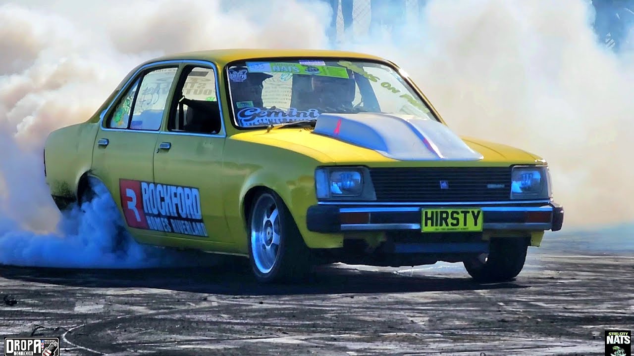 Saturday burnouts with HURSTY at Steel City Nats - YouTube