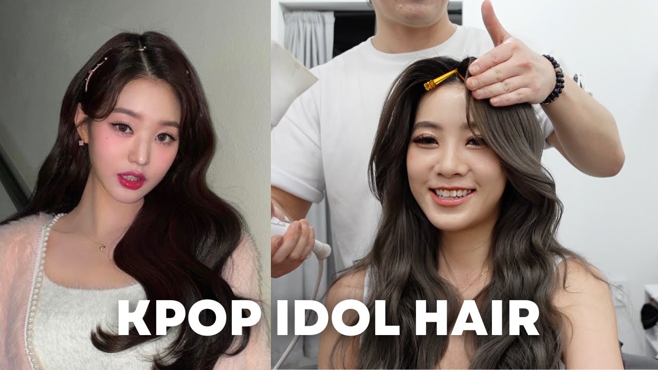 KPOP hair makeover by IVE Wonyong's hair stylist?! 😱 - YouTube