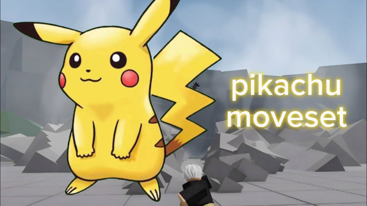 pikachu moveset tsb! - YouTube