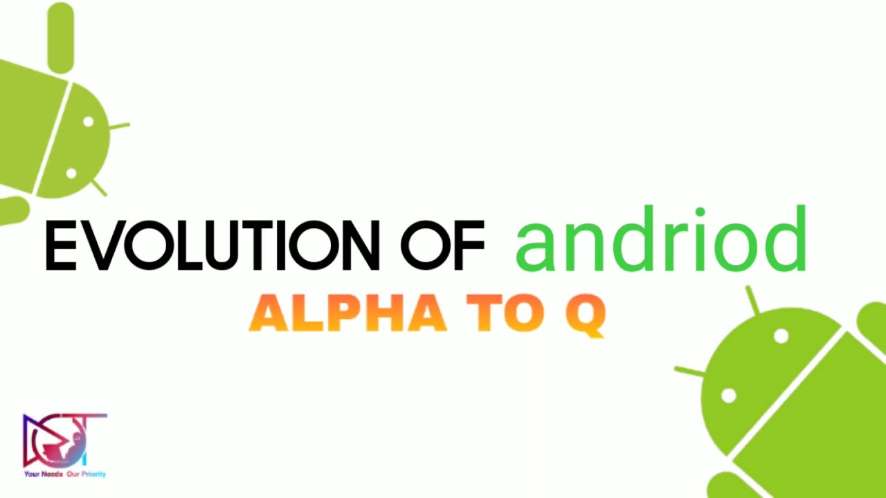 Evolution of Android | Alpha to Q - YouTube