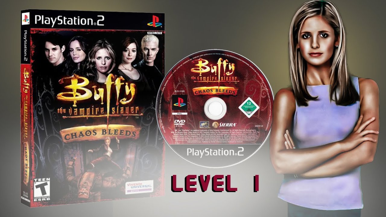 Buffy the Vampire Slayer: Chaos Bleeds FULL HD PS2 Gameplay LEVEL 1 ...