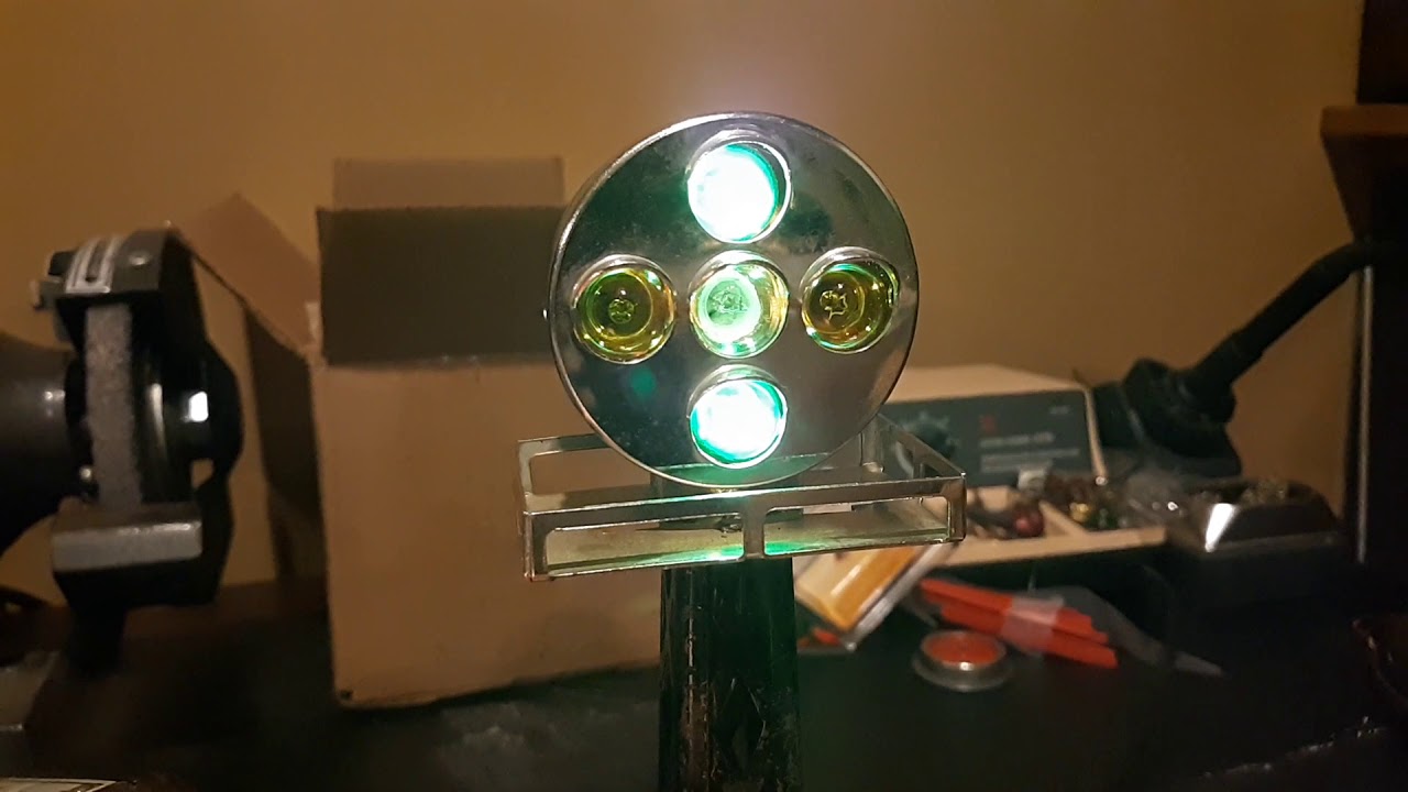 How to Wire the 1405 Marx prewar block signal - YouTube