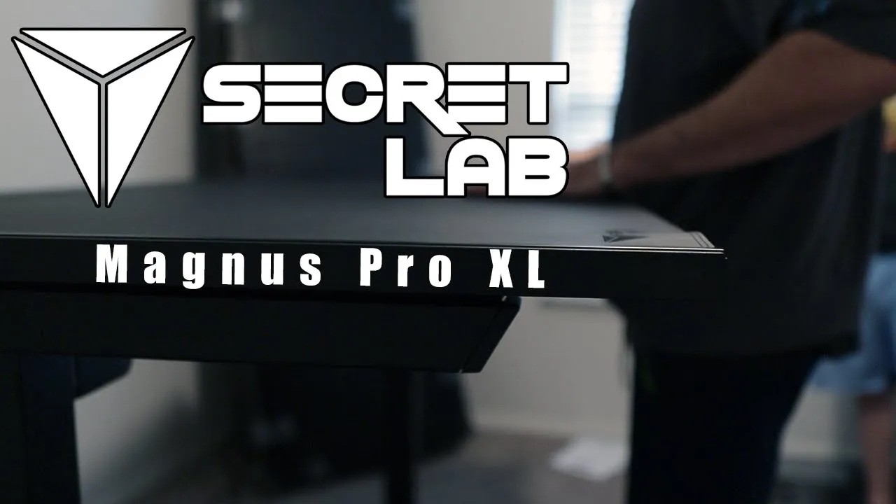 Secret Lab Magnus Pro XL Setup & Review - YouTube