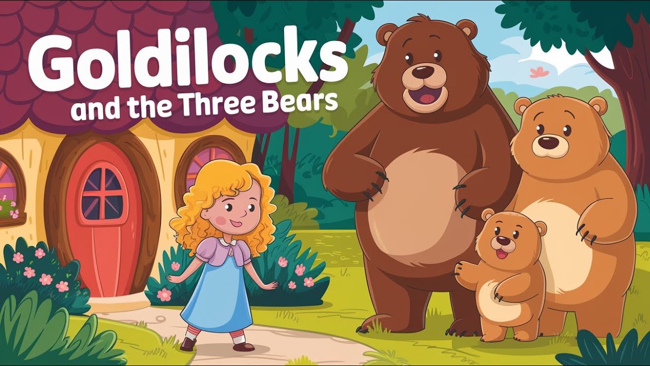 Goldilocks and The Three Bears Story Song | Nursery Rhymes & Kids Songs ...