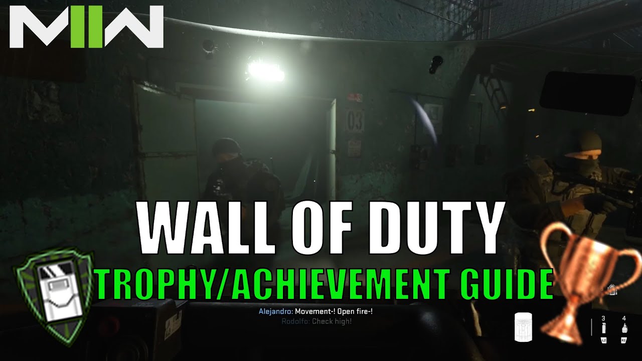 COD Modern Warfare 2 | "Wall of Duty" Trophy/Achievement Guide - YouTube