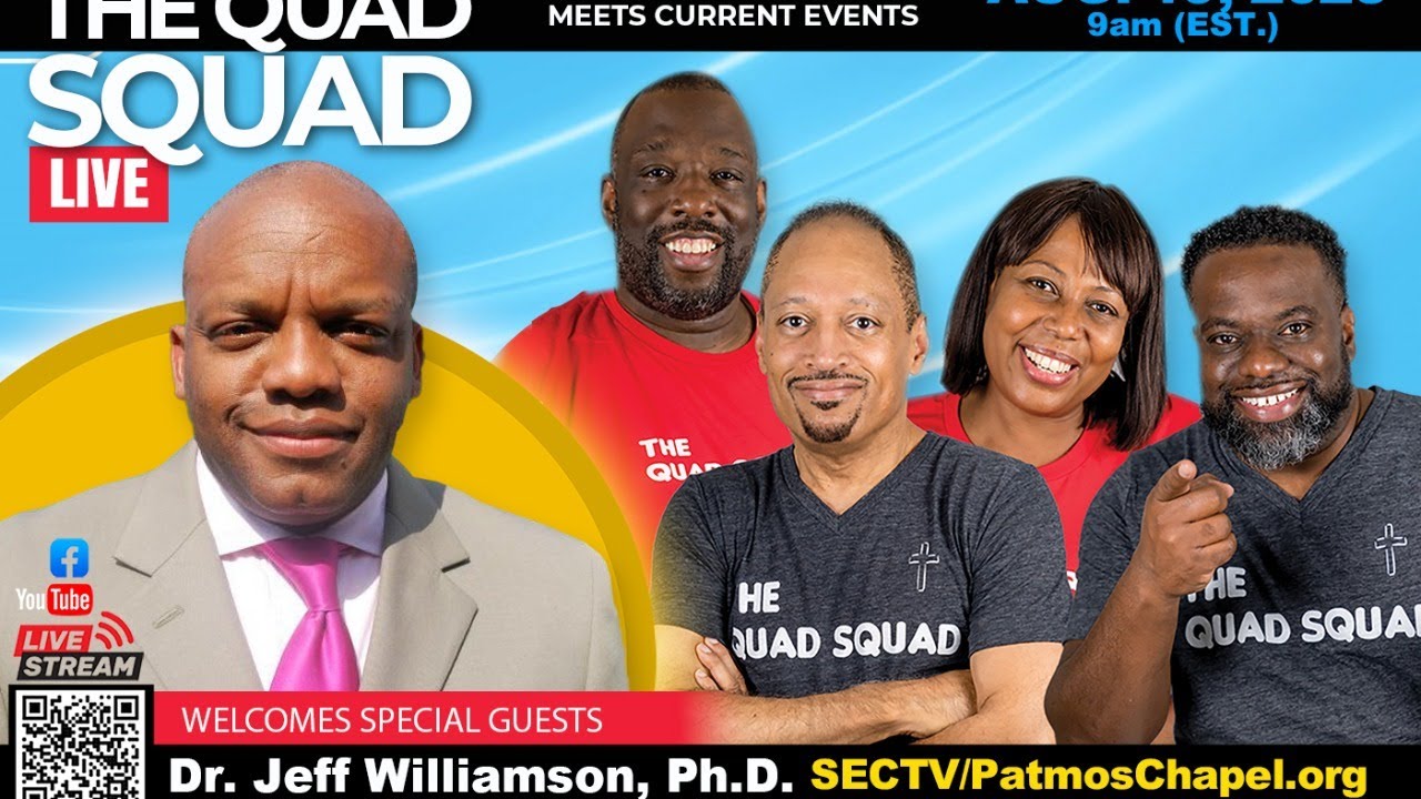 Quad Squad Bible Study with Special Guest Dr. Jeff Williamson - YouTube