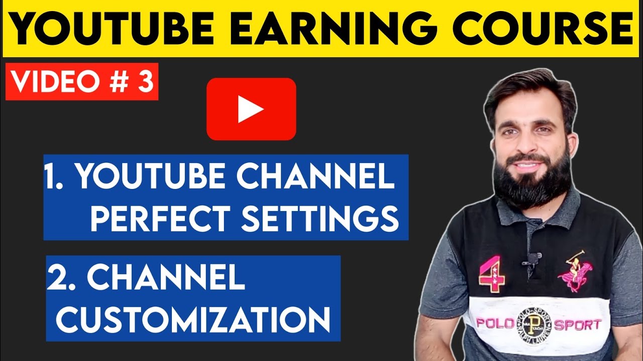 YouTube channel Complete Settings From Mobile 2022 | YouTube channel ...
