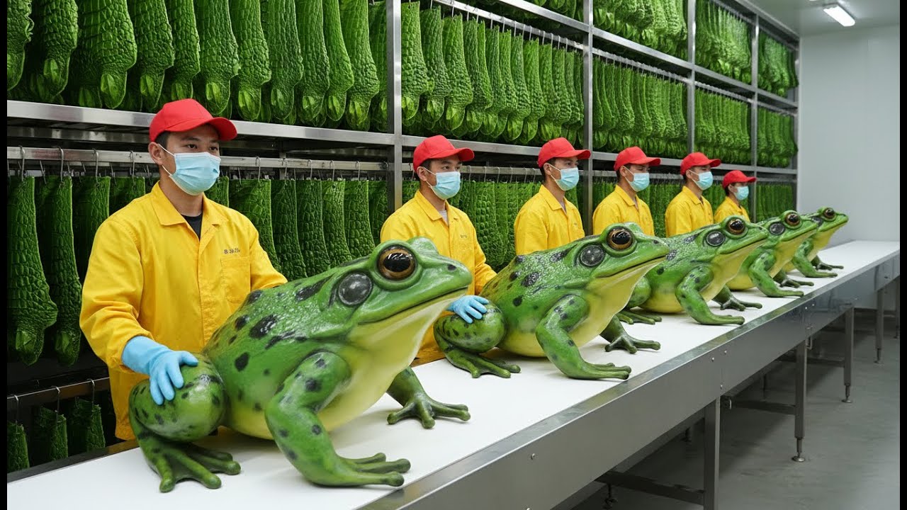 Inside the Bull Frog Leather Factory – From Exotic Skins to Million ...