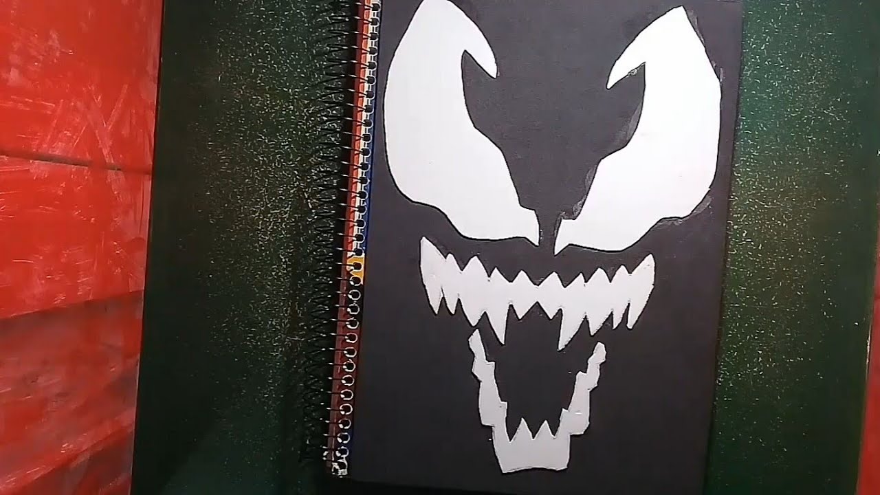 CAPA DE CADERNO DO VENOM - YouTube