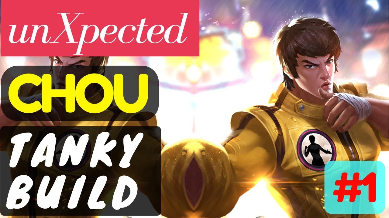 Tanky Build [Rank 2 Chou] | Chou Gameplay and Build By unXpected #3 ...