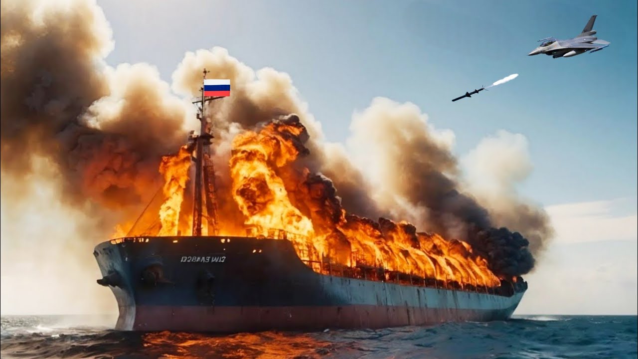 scary! 3 Russian cargo ships carrying millions of tons of ammunition ...