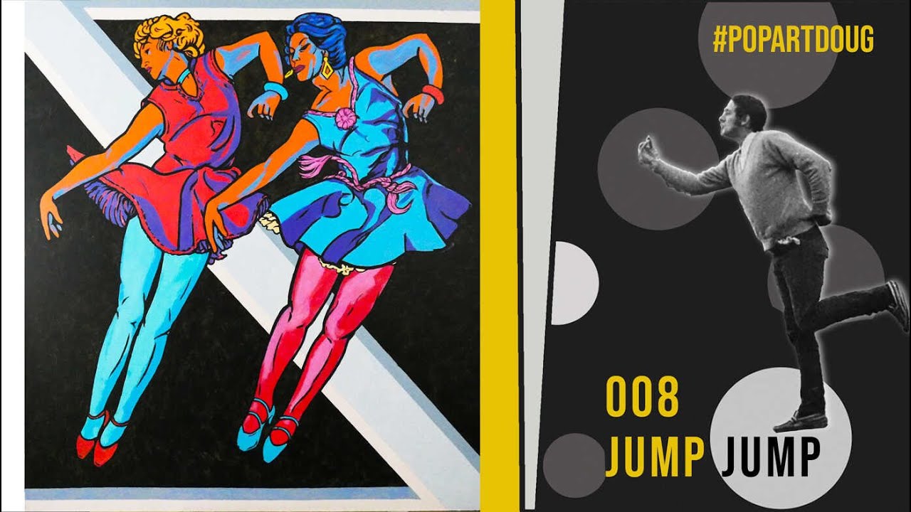 Jump Jump Pop Art Painting Artist Interview With Doug Kemp 008 - YouTube