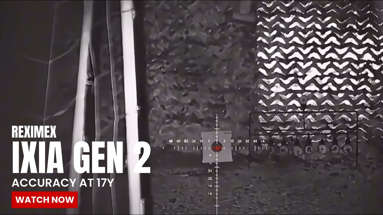 Reximex Ixia: Accuracy test at 17yards. - YouTube
