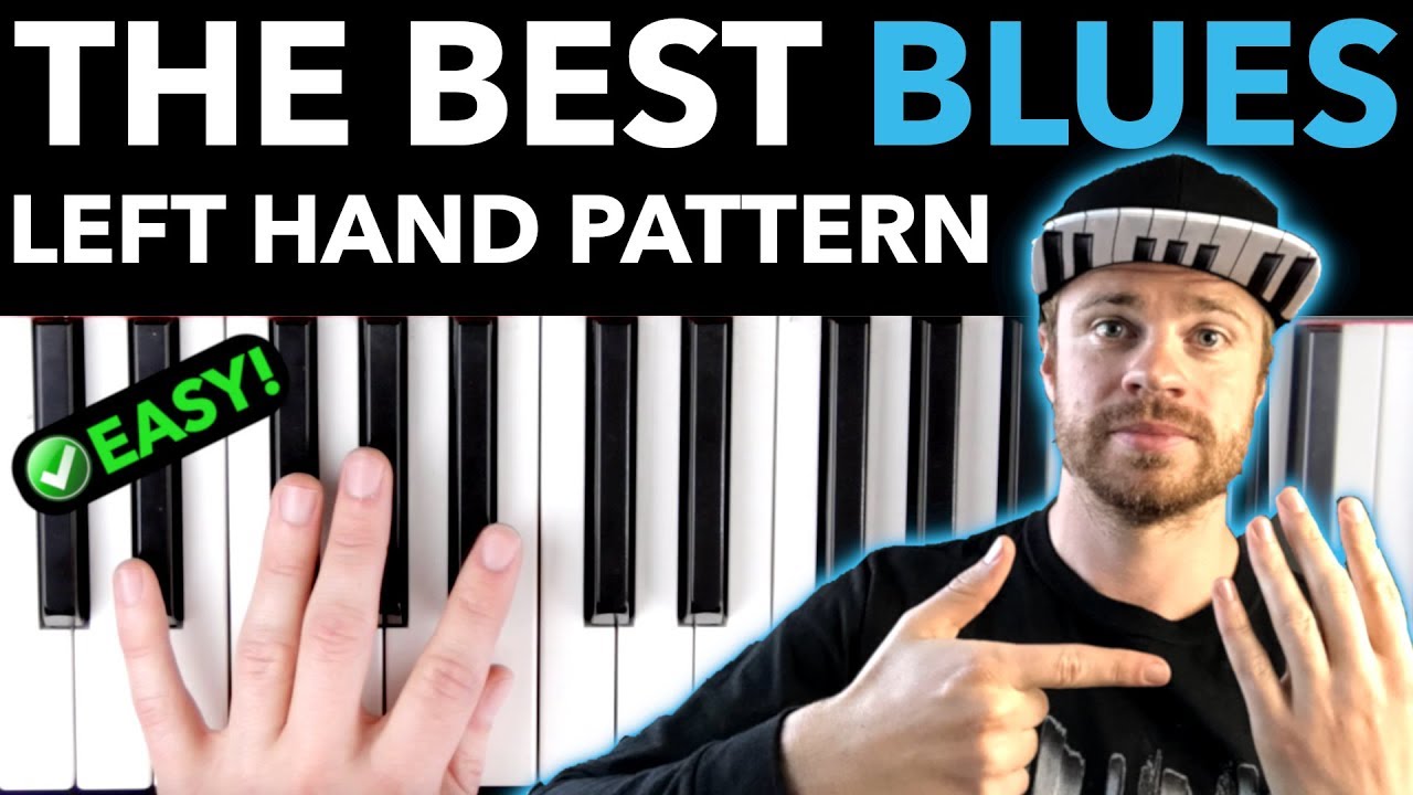 The BEST Blues Left Hand Pattern for Piano (Easy Version) - YouTube