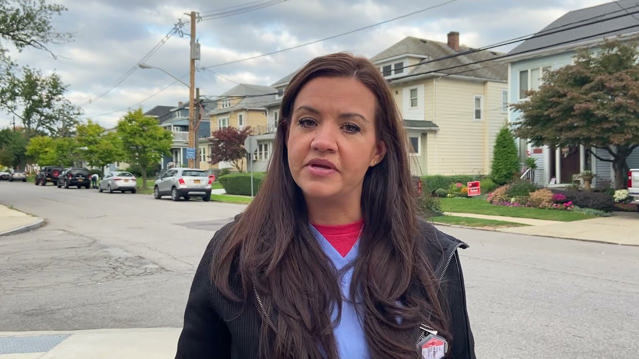 CWA on Strike at Catholic Health: Jamie Explains the 6am Walkout - YouTube