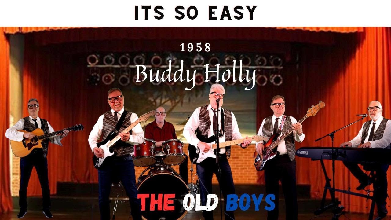 Its So Easy Buddy Holly cover by The Old Boys in Memory Feb 3rd, 1959 ...