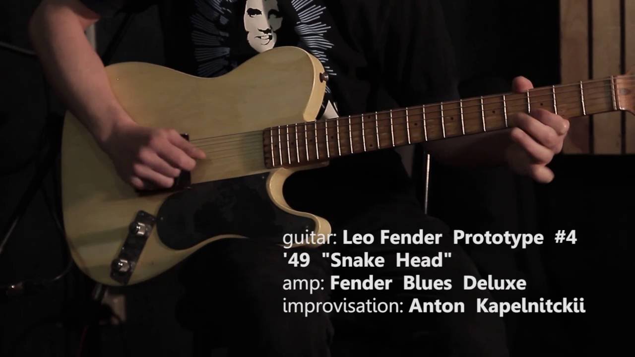 Струнодер 3.0 - Original Leo Fender Prototype #4 '49 "Snake Head" - YouTube