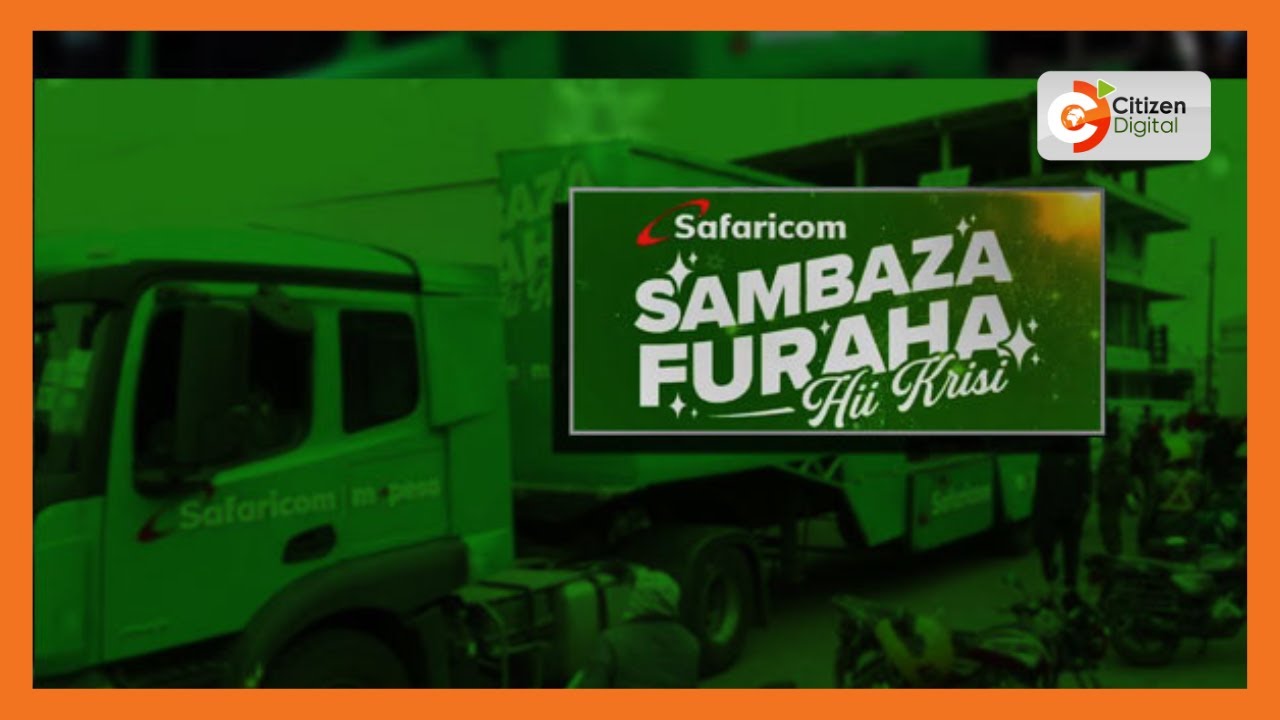 Wakazi wa kaunti za Pwani wazawadiwa na Safaricom - YouTube