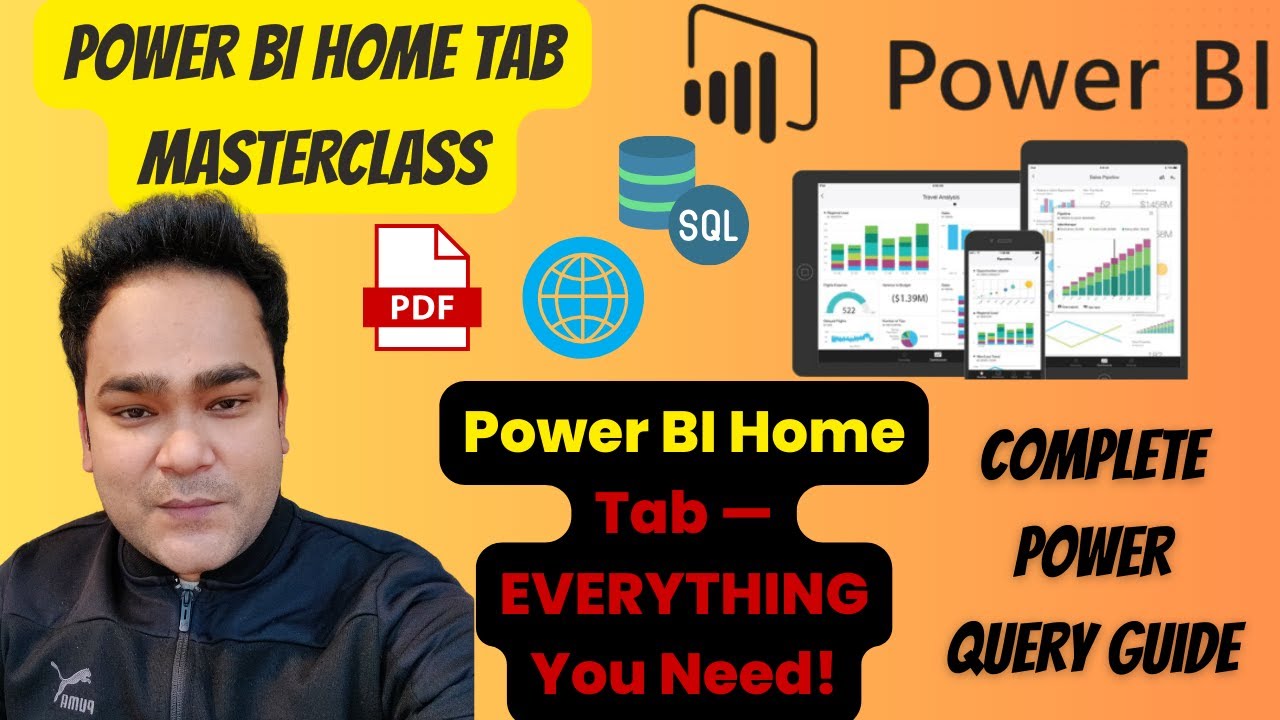 Master the Power BI Home Tab | Complete Power Query Walkthrough for ...