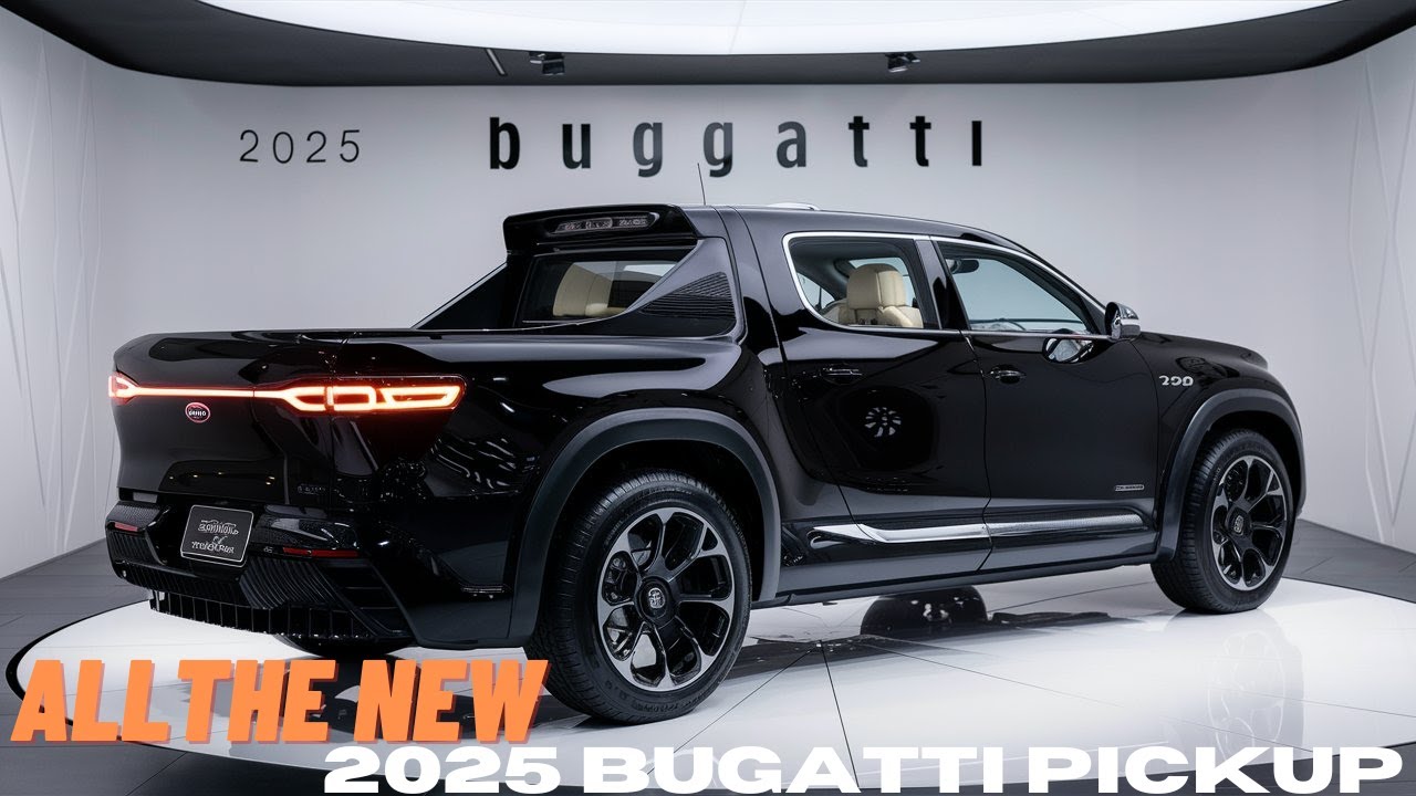 2025 Bugatti Pickup Introduced! - Finally the fastest pickup! - YouTube