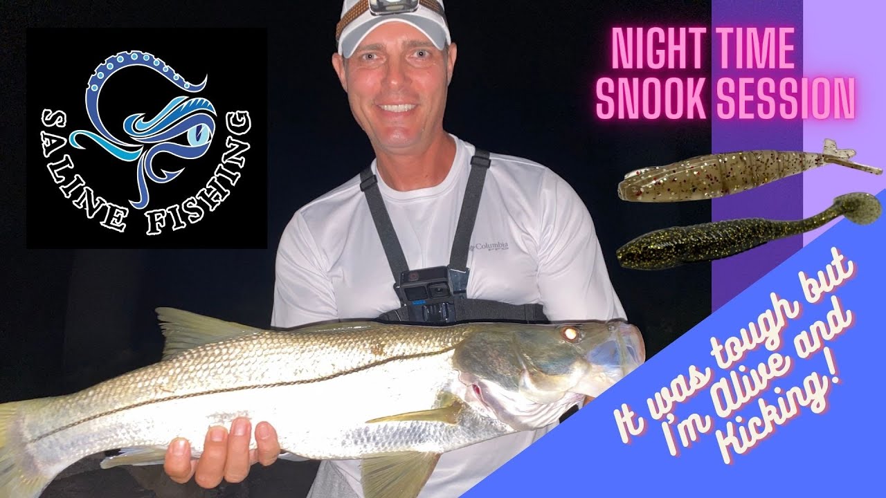 Snook, Night Session, Action Packed on Power Prawn USA, Gold Digger and ...