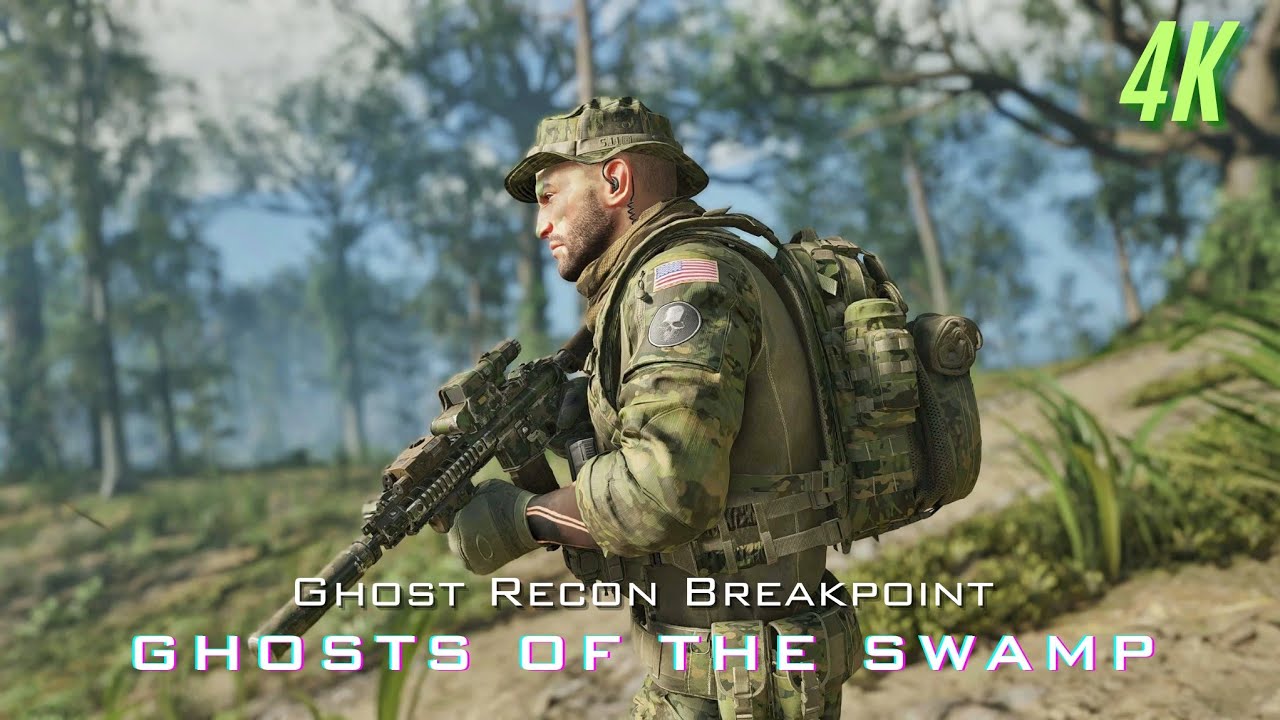 GHOSTS OF THE SWAMP | STEALTH IMMERSIVE GAMEPLAY | GHOST RECON ...