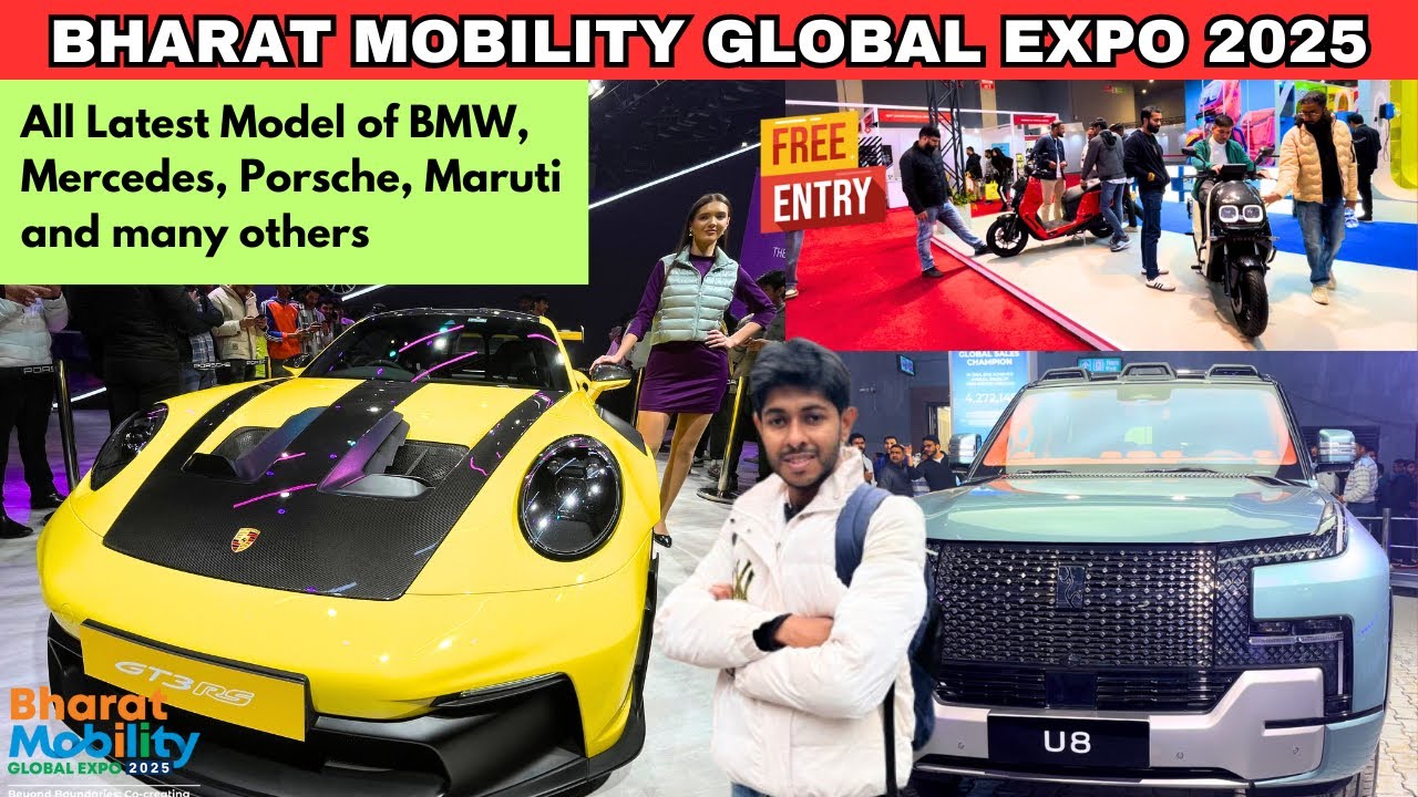 Bharat Mobility Global Expo 2025 | Auto Expo 2025 | Bharat Mobility ...