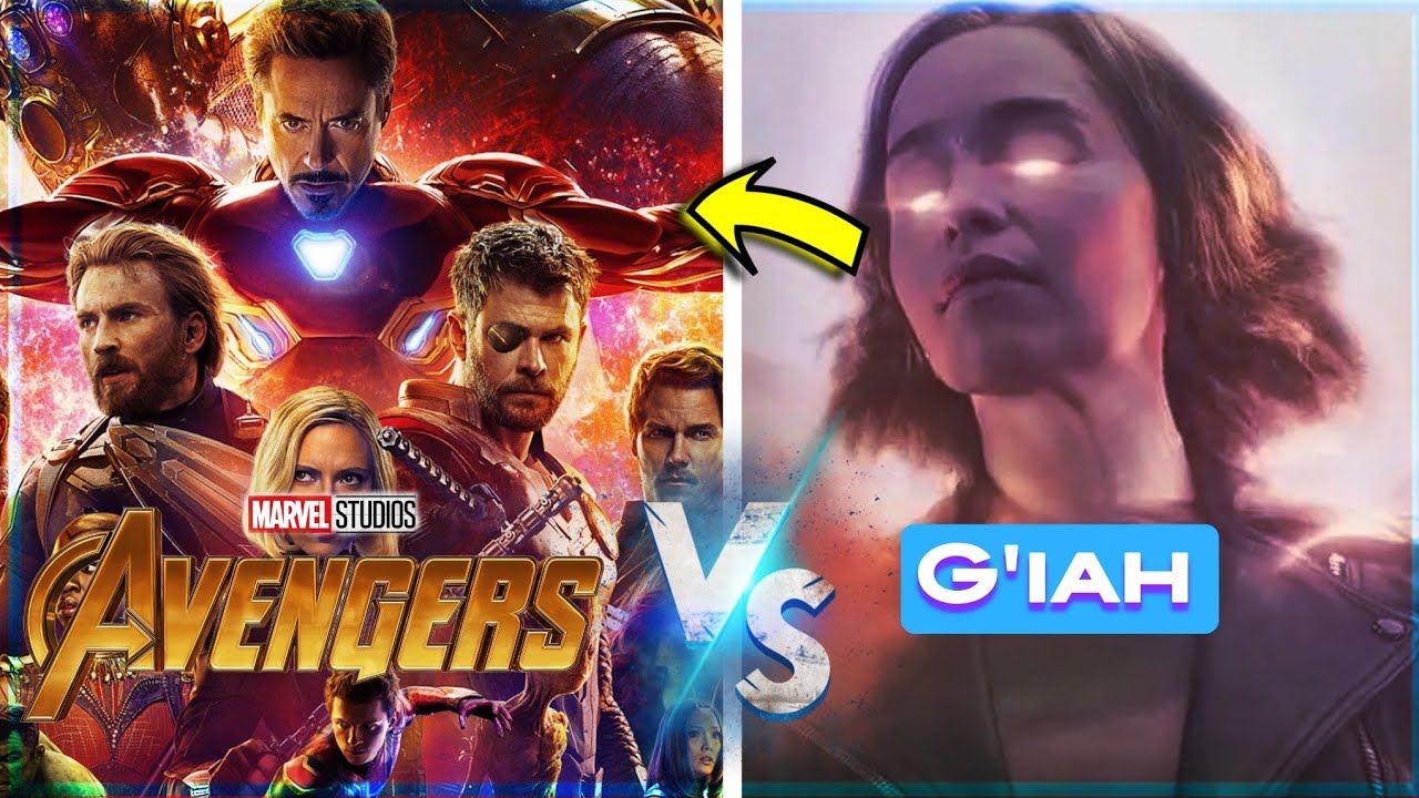 Avengers Vs Giah in Hindi // Characters who can beat Giah in MCU in ...