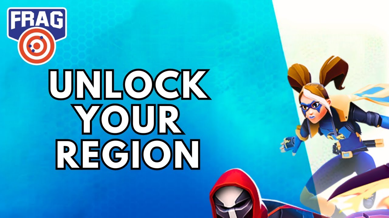 How to Unlock your Region on FRAG Pro Shooter Game? 2024 - YouTube