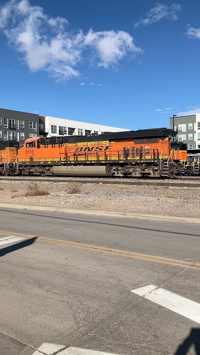 BNSF locomotives idling at the Longmont depot #train #bnsfrailway #bnsf #shortsviral #shorts ...