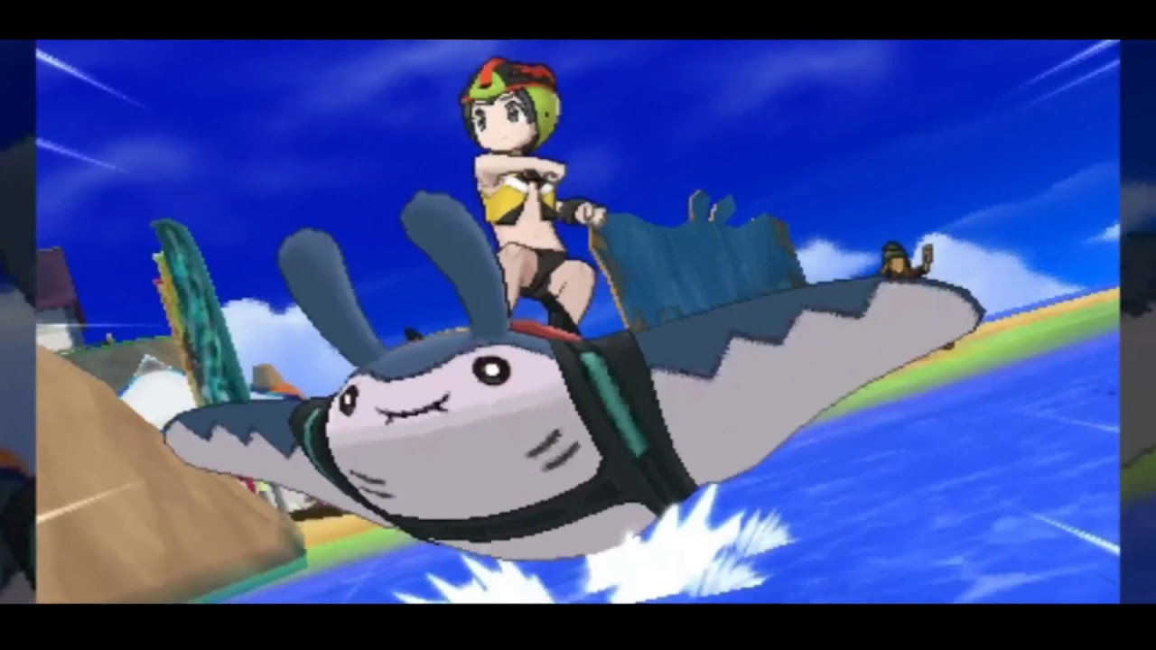 POKEMON ULTRA SUN & MOON NEW TRAILER ANALYSIS : MANTINE SURF - YouTube