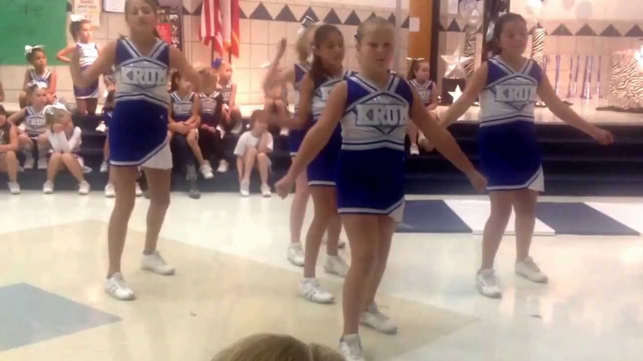 5th grade KYSA cheer dance - YouTube